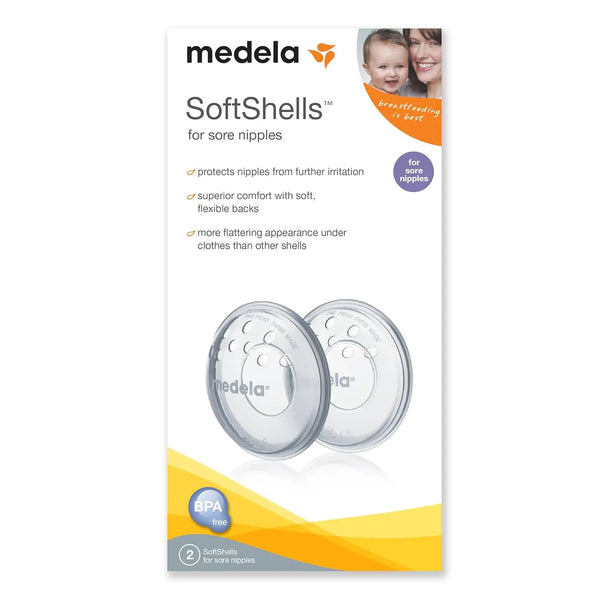 Medela SoftShells Breast Shells for Sore Nipples for Pumping – Baby Bamboo